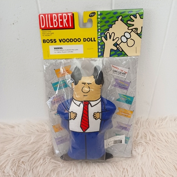 Other | Dilbert Boss Voodoo Doll | Poshmark